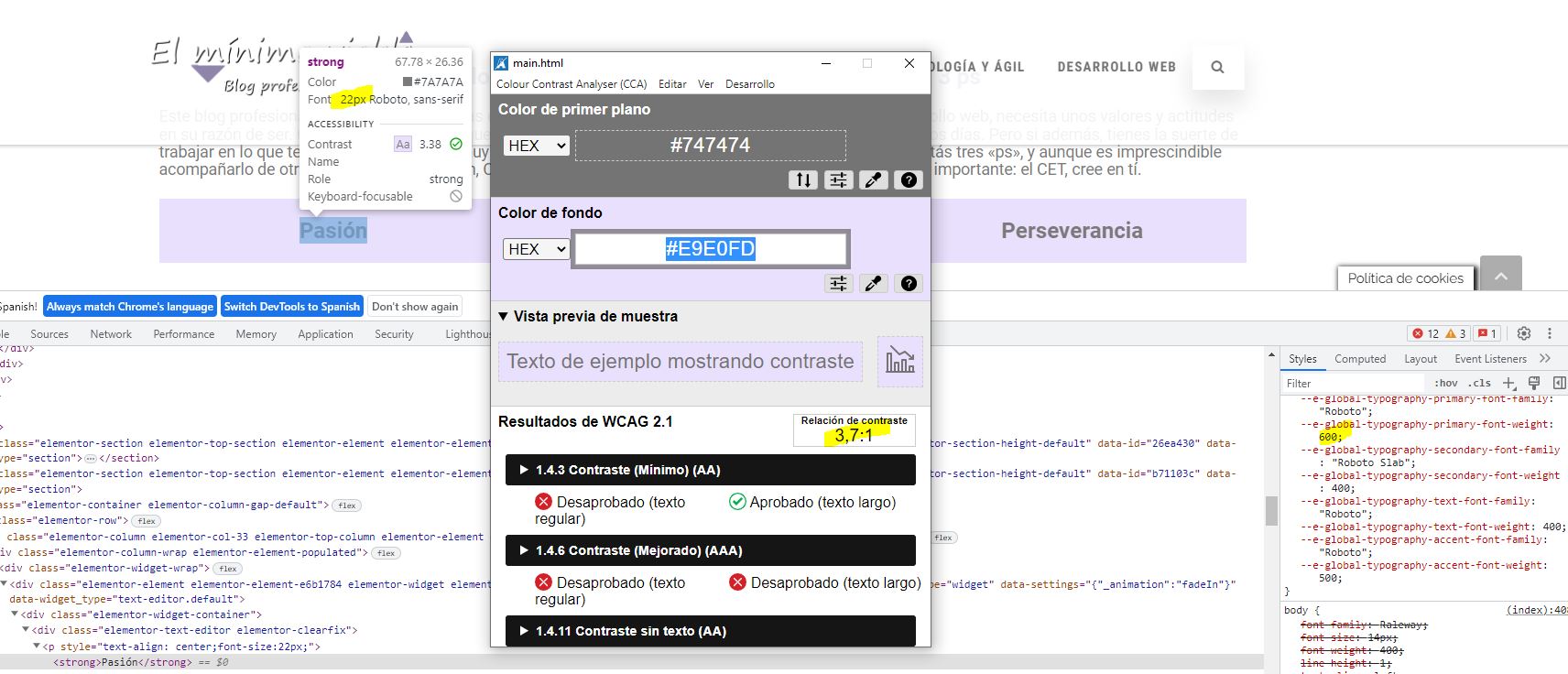 Consejos para Testers de accesibilidad en puntos básicos (2) - El ...